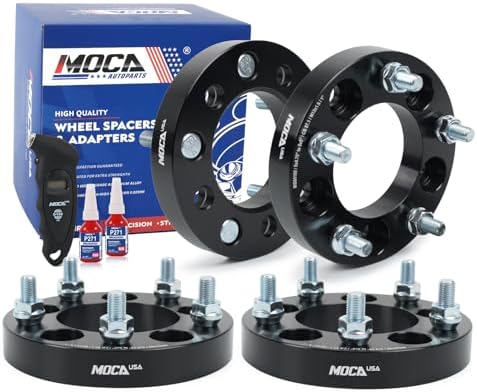 Amazon.com: MOCA 25.4mm Wheel Adapters 87.1mm Center Bore (Changes Bolt ...
