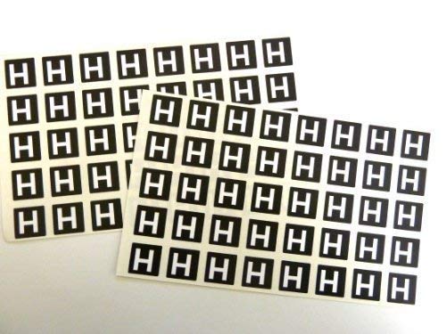 Letter H Labels