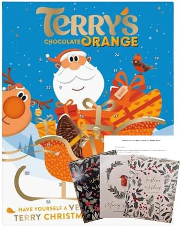 Chocolate Orange Advent Calendar Christmas Gift Bundle - 1x Terrys ...