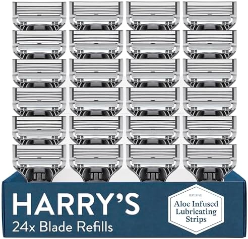 Amazon.com: Harry's Razor Blades Refills - Razors for Men - 24 Razors ...