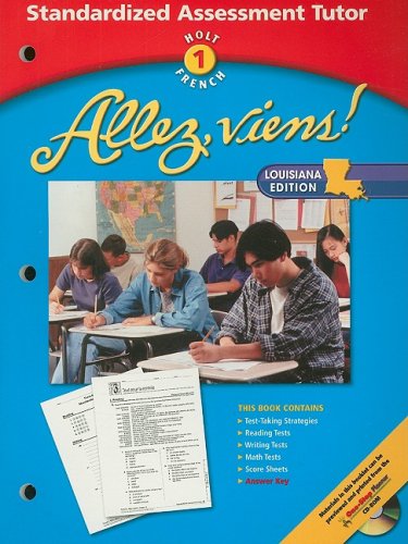 Holt Allez, Viens! Level 1 Grade 6 Standard Assessment Tutor: Holt ...