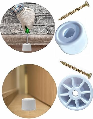 2 Door Stop Rubber Door Stopper Easy to Install Door Handle Stopper ...