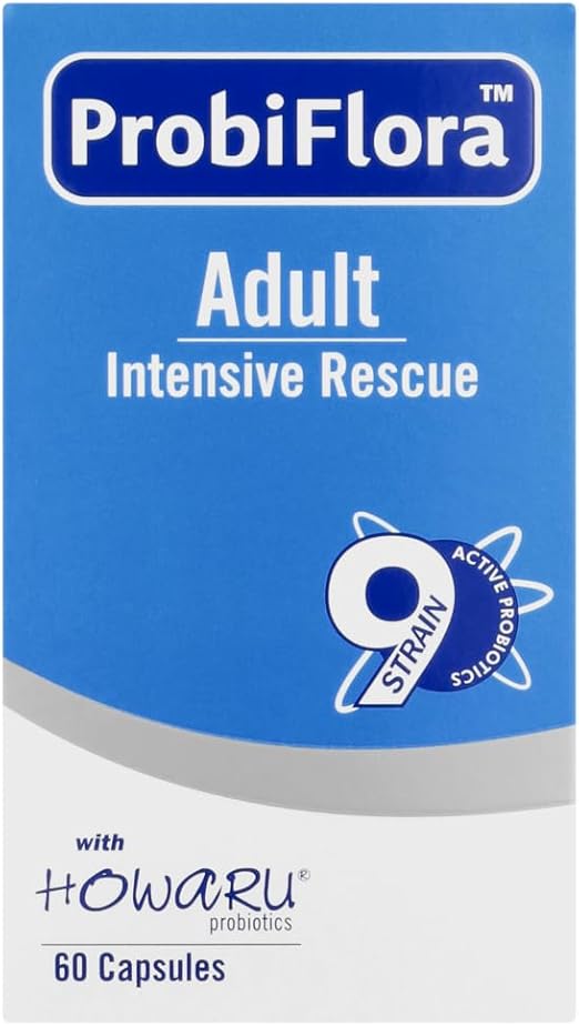 Probiflora 9-Strain Adult Intensive Rescue 60 Capsules : Amazon.co.za ...