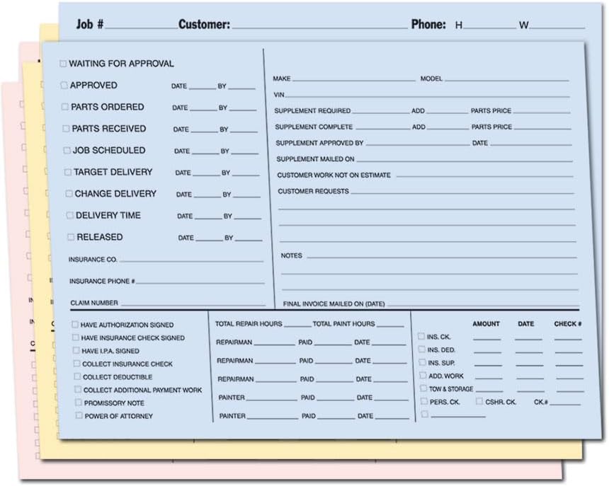 Amazon.com : Job Folder Pastel Color Coded 110 lb (50) (Light Blue ...