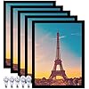 Amazon.com - icariery 14x18 Picture Frame Set of 5, Black Photo Frames ...