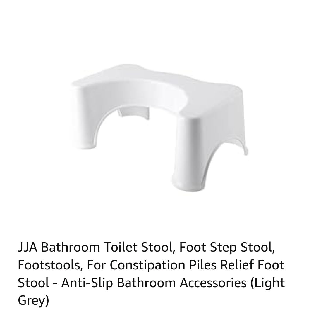 JJA Bathroom Toilet Stool, Foot Step Stool, Footstools, For ...