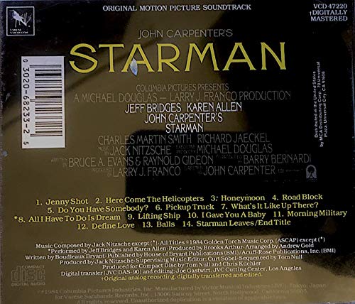 Jack Nitzsche - Starman - Original Motion Picture Soundtrack - Amazon ...