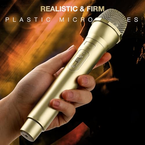 Snapklik.com : 3 PCS Fake Microphone Prop, Plastic Realistic Prop ...