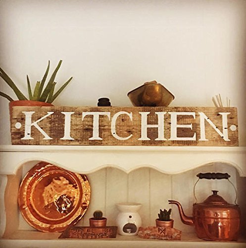 Wooden Kitchen Sign - Personalised Handmade kitchen wall wooden decor ...