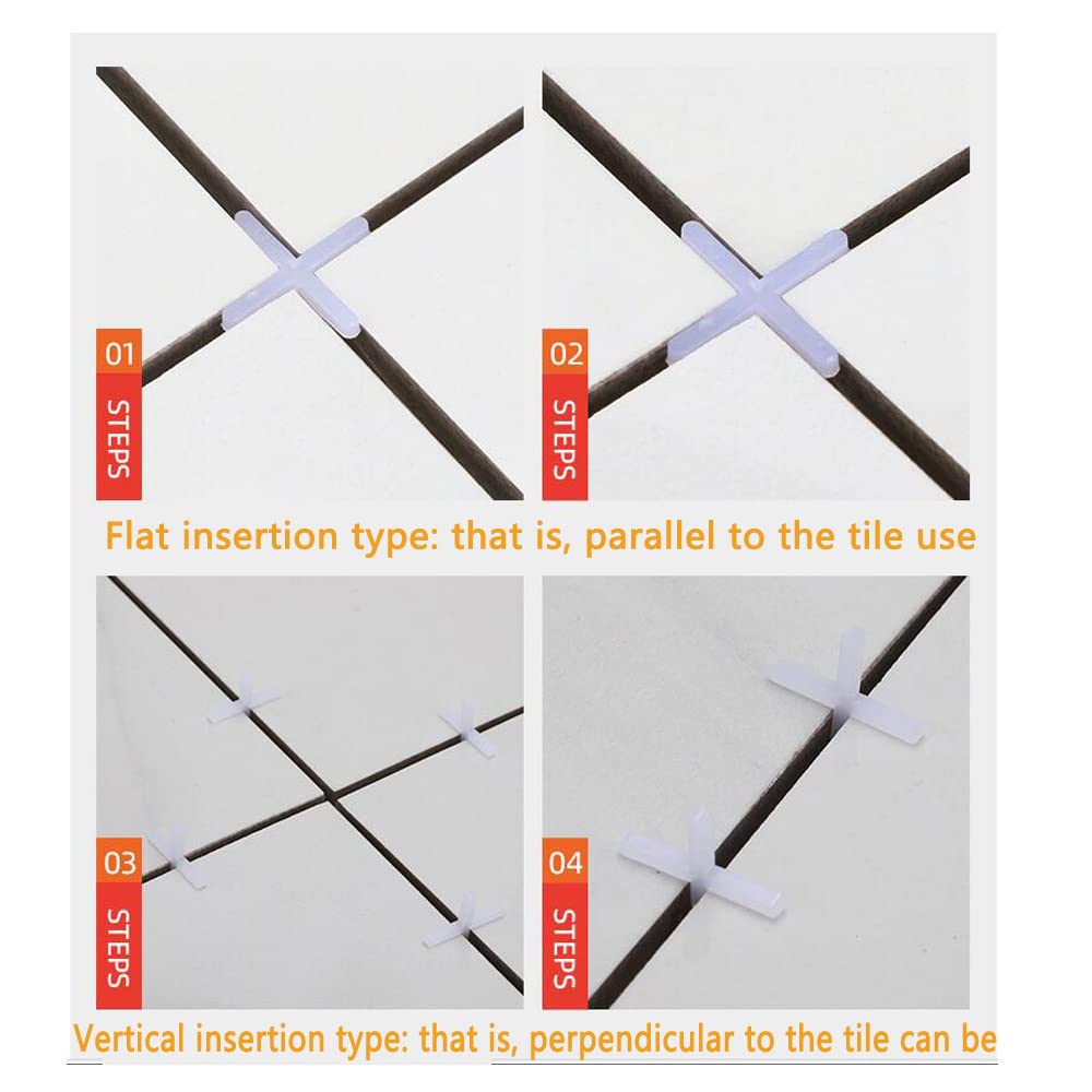 Snapklik.com : 2000 Pack Tile Spacers 1/12 2mm Gaps Ceramic Wall Floor ...