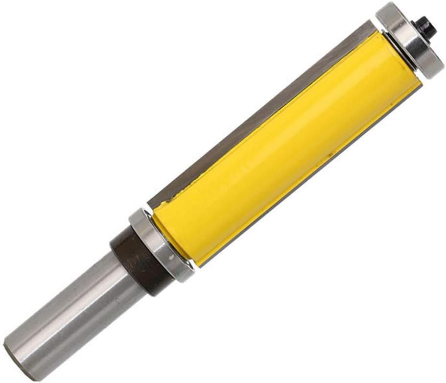 1/2″ Shank Flush Trim Router Bit Bottom Bearing; Top & Bottom Bearing ...