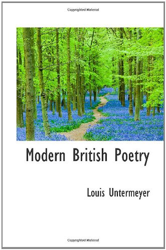 Modern British Poetry : Amazon.in: Books