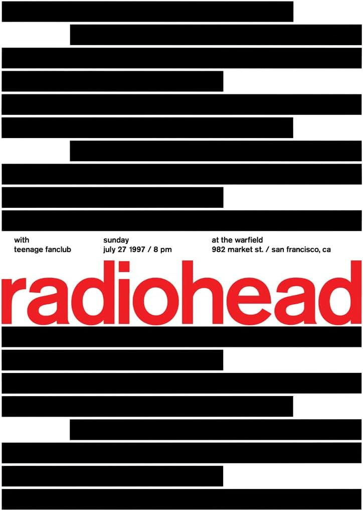 Amazon.com: Trends International Radiohead - Scribble Wall Poster, 22. ...