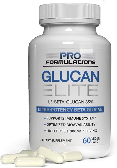 Amazon.com: Pro Formulations MD Glucan Elite - Beta 1-3D Glucan - 60 ...