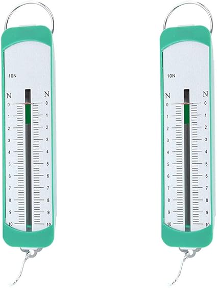 2 PCS Newton Meter 10n Spring Meter Bar Dynamometer for Physics ...