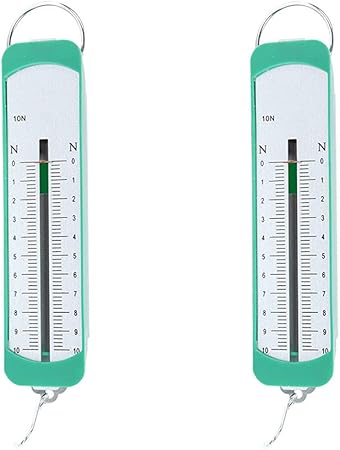 2 PCS Newton Meter 10n Spring Meter Bar Dynamometer for Physics ...