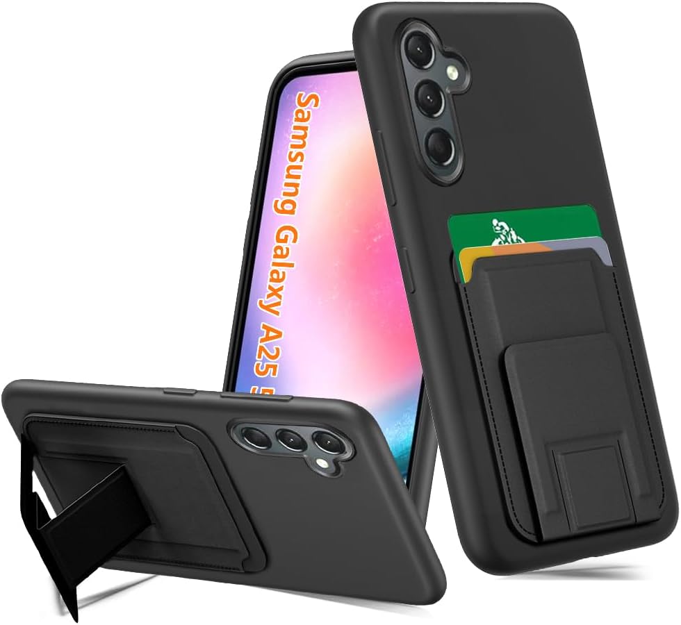 Amazon.com: Case for Samsung Galaxy A25 5G Phone Case with Tempered Glass Screen Protector ...