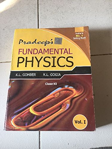 Pradeep fundamental physics class 11th part - 1 [Paperback] : Amazon.in ...
