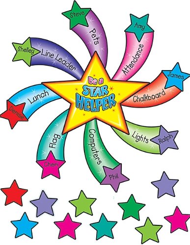 Teacher Created Resources Star Helper Bulletin Board Display Set 1785 ...