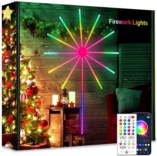 Amazon.com: Daymeet Smart Firework Led Lights Indoor, Led Fireworks ...