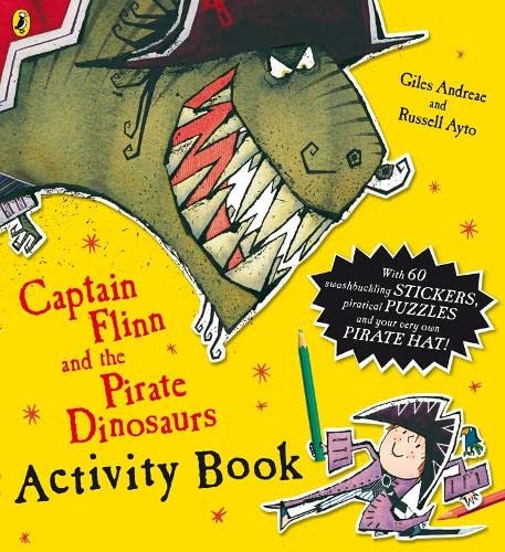 Captain Flinn and the Pirate Dinosaurs Activity Book: Amazon.co.uk ...