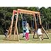 Amazon.com: Dolphin Playground Wood Swing Sets for Backyard with Monkey Bar, Kids Outdoor Play ...