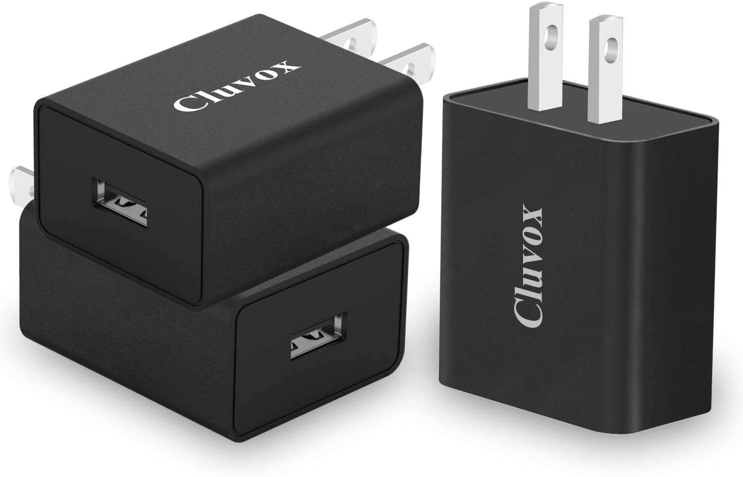 Amazon.com: Adaptive Fast Charging Wall Charger, Qihop 4-Pack USB Wall ...