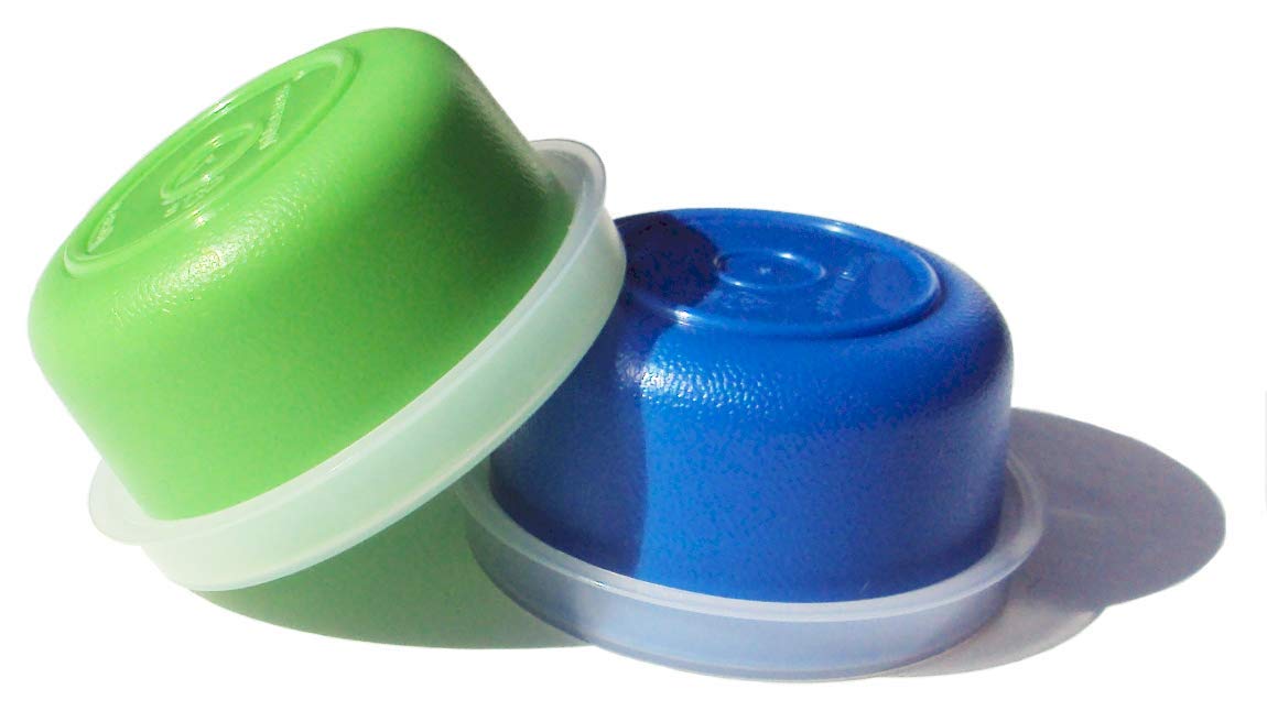 Buy Set of 2 Tupperware Smidgets Tiny Treasure Mini Bowls in Green and ...