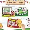 Amazon.com: JUYRLE Farm Party Directional Signs- 20Pcs Farm Animal ...
