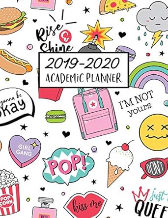 Academic Planner 2019-2020: Academic Year July 2019 - June 2020, 7 ...