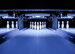 Amazon.com: Loccor 10x8ft Fabric Bowling Backdrops for Photography Boys ...