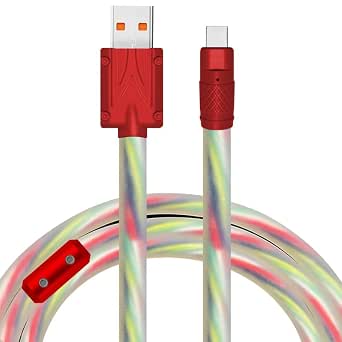 Amazon.com: chubbycable Color Block Chubby - 120W Fast Charging Cable ...