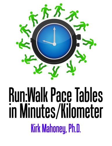 Run:Walk Pace Tables in Minutes/Kilometer: Mahoney, Dr. Kirk ...