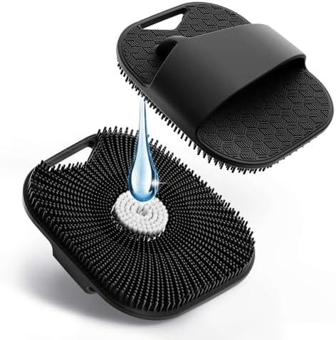 Amazon.com : Silicone Body Scrubber for Men Women, Friendly Shower ...