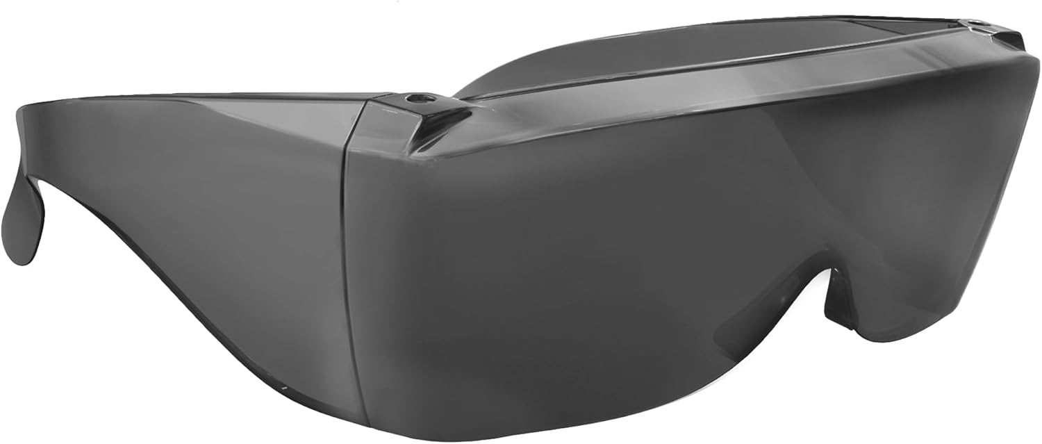 Amazon.com: Wise Eyewear Cover-Ups Black Fit Over Sunglasses - Wrap ...