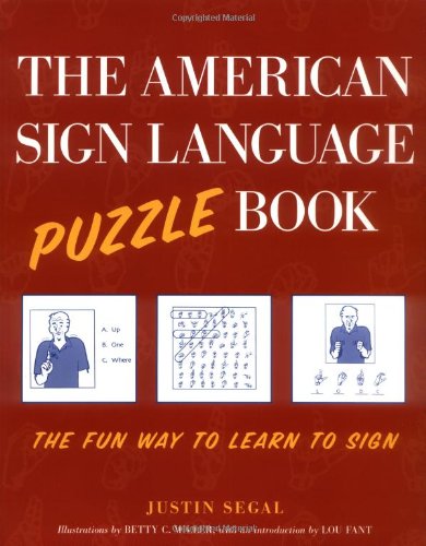 Amazon.com: The American Sign Language Puzzle Book: Segal, Justin: Books