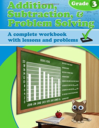 Addition, Subtraction, and Problem Solving - Grade 3 Workbook: Miller ...