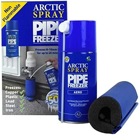 Amazon.com: Arctic Hayes ZEK1 Aero Disposable Pipe Freezing Kit with 1 ...