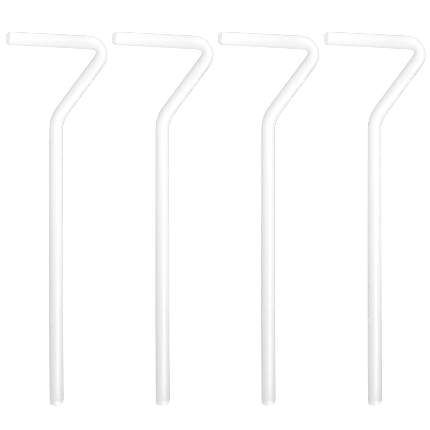 4 Pcs Cell Culture Scraper, L- Shaped Glass Coating Rod Cell Spreaders ...