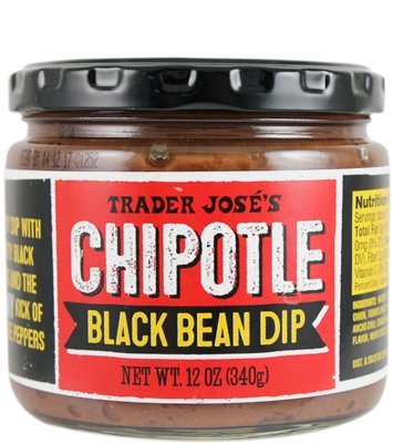 Amazon.com: Trader Joe’s Chipotle Black Bean Dip NET WT. 12 OZ (340g) : Grocery & Gourmet Food