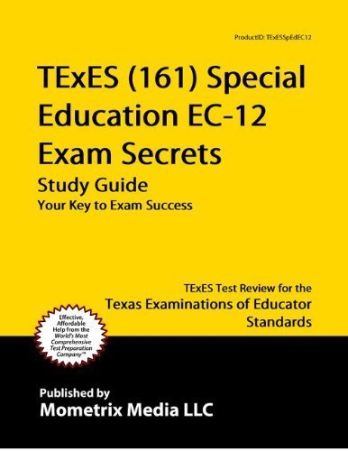 Amazon.com: TExES (161) Special Education EC-12 Exam Secrets Study ...