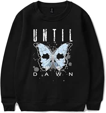Amazon.com: OWEUINMX Merch Until Dawn Game Movie Fashing Crewncek ...