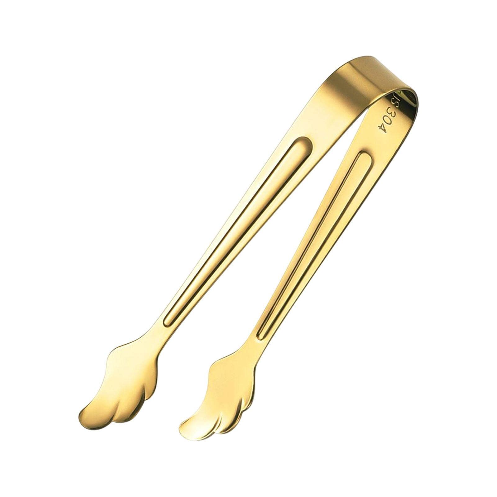 Gold Ice Tongs