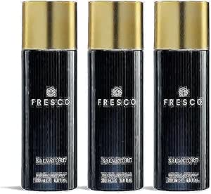 Fresco Perfumed Body Spray Salvatore 200ml PACK OF 3 : Amazon.ae: Beauty