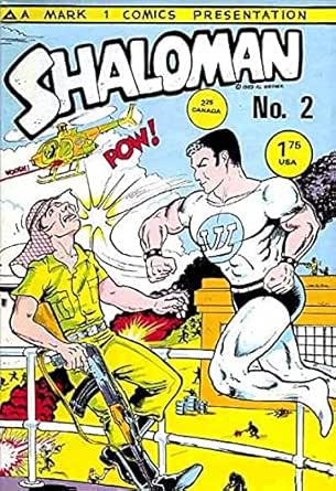 Amazon.com: Shaloman #2 FN ; Mark 1 comic book | Jewish Super Hero ...
