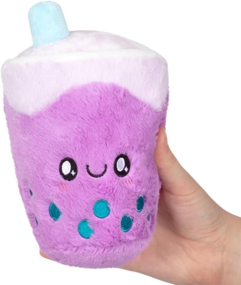 Amazon.com: Squishable/Snugglemi Snackers Bubble Tea Plush Toy ...