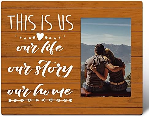 Amazon.com - KU-DaYi New Home Picture Frames for Housewarming, First ...