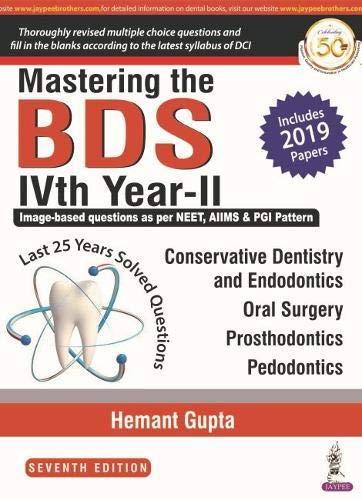 Buy Mastering the BDS IVth Year-II Book Online at Low Prices in India ...