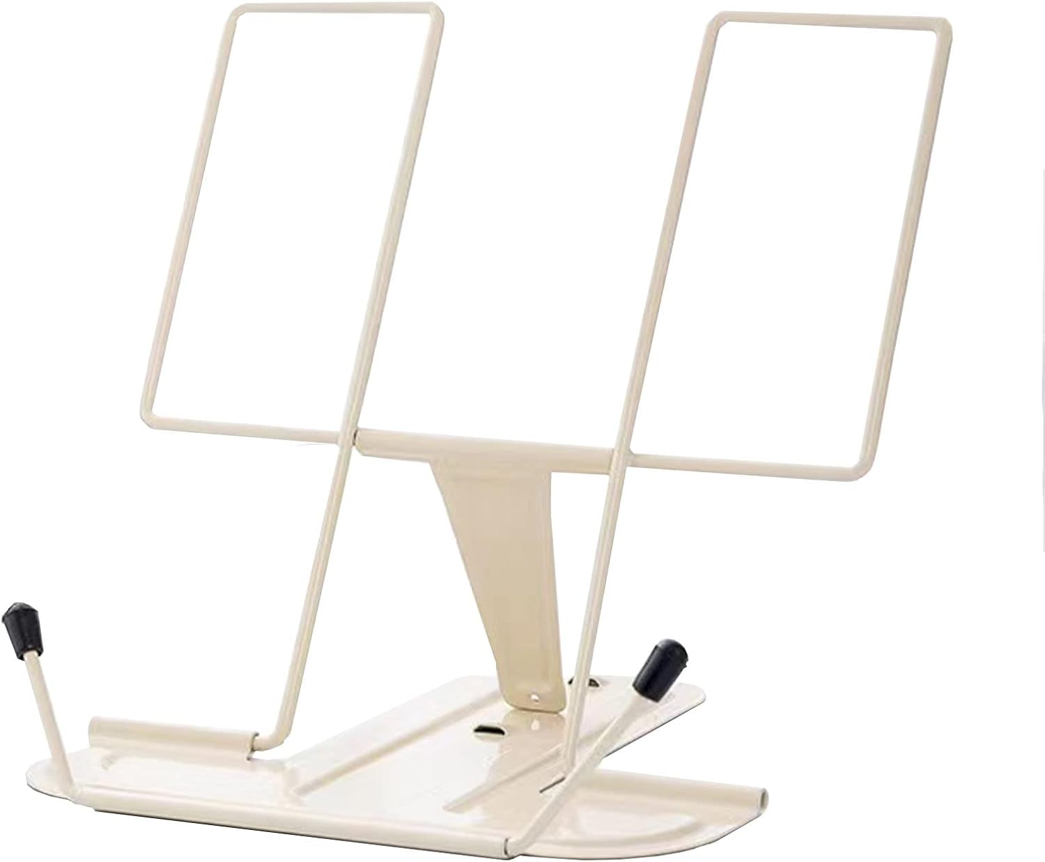 Amazon.com : Zyners Metal Book Stand for Desk, Adjustable Reading Rack ...