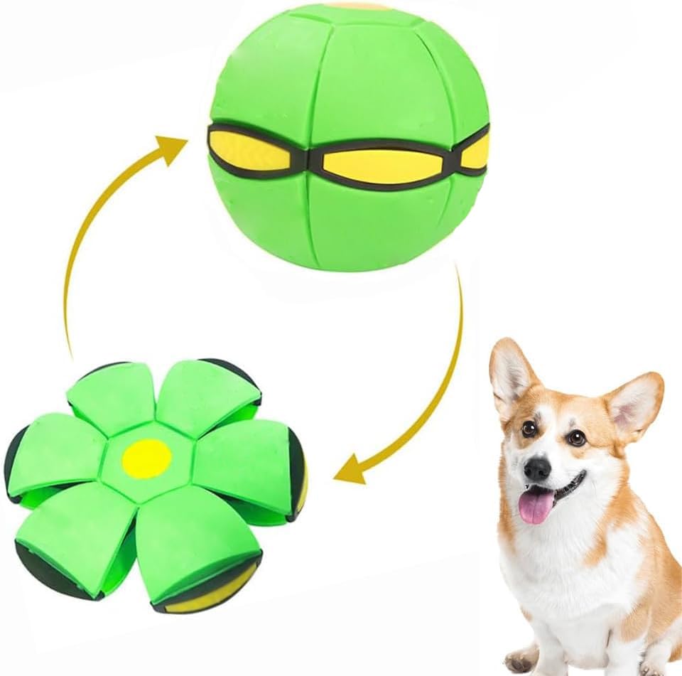 Amazon.com: UFO Magic Ball, Portable Pet Toy Flying Saucer Ball ...